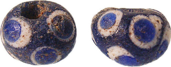 EXCELLENT: Roman eye bead, jewelry bead - Roman - antique jewelry RARE ...