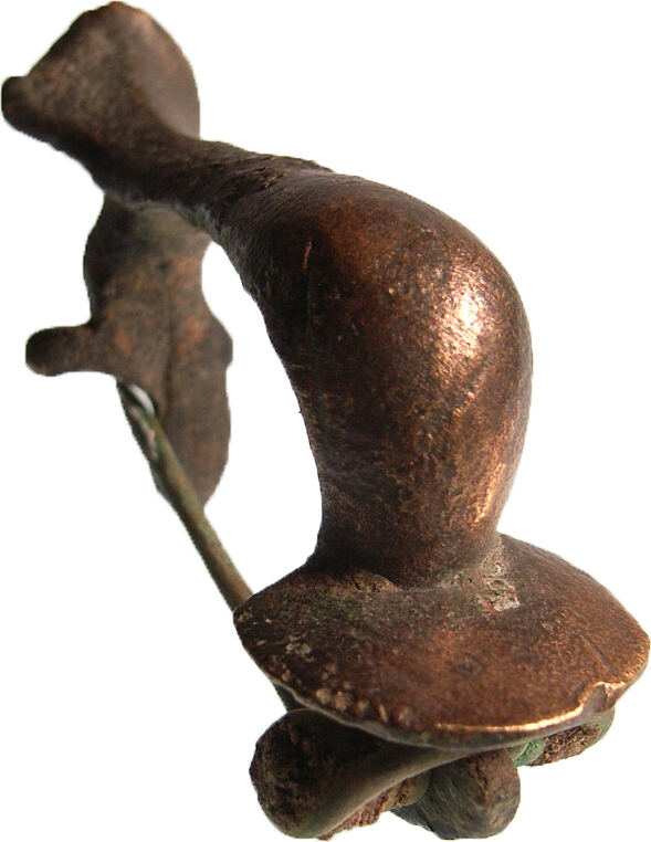 RARE: Roman badger brooch with needle, the ROMANS in Germany, RARE | MA ...