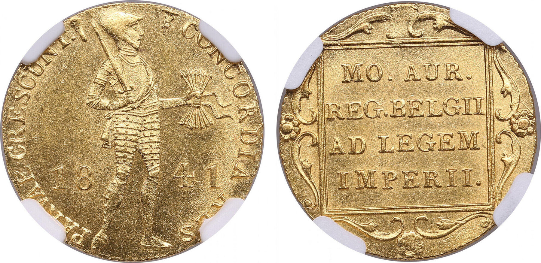 Russia (Netherlands) St. Petersburg mint DUCAT (TORCH) 1841 Nicholas I ...