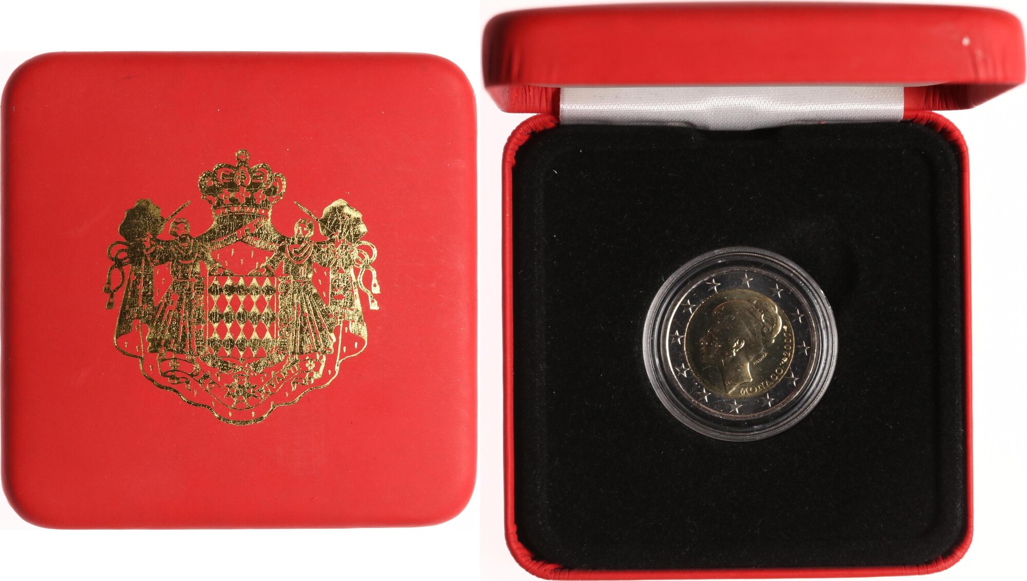 Monaco 2 Euro 2007 Grace Kelly. BU im Etui | MA-Shops