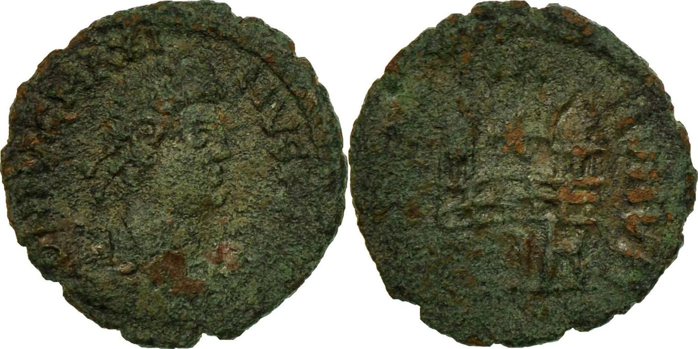 Nummus 387-388 Coin, Magnus Maximus, Copper F(12-15) | MA-Shops