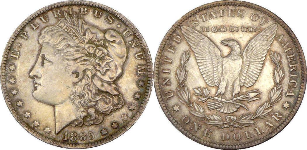 United States of America / USA 1 Dollar 1885 O One Dollar - Morgan ...