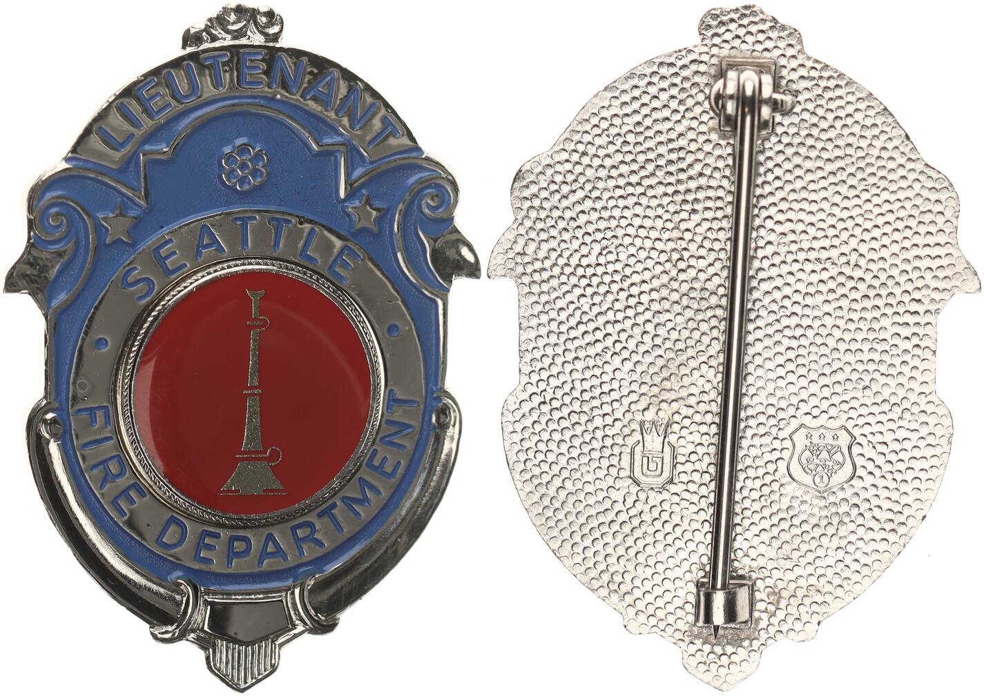 USA Göde Medaille Lieutenant Seattle Fire Department UNC- | MA-Shops