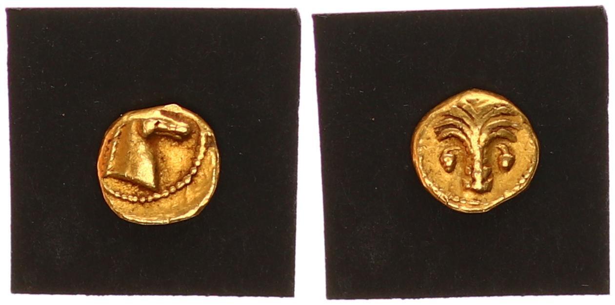 Antikes Griechenland - Karthago - Zeugitania 1/10 Stater Gold 350-320 v ...