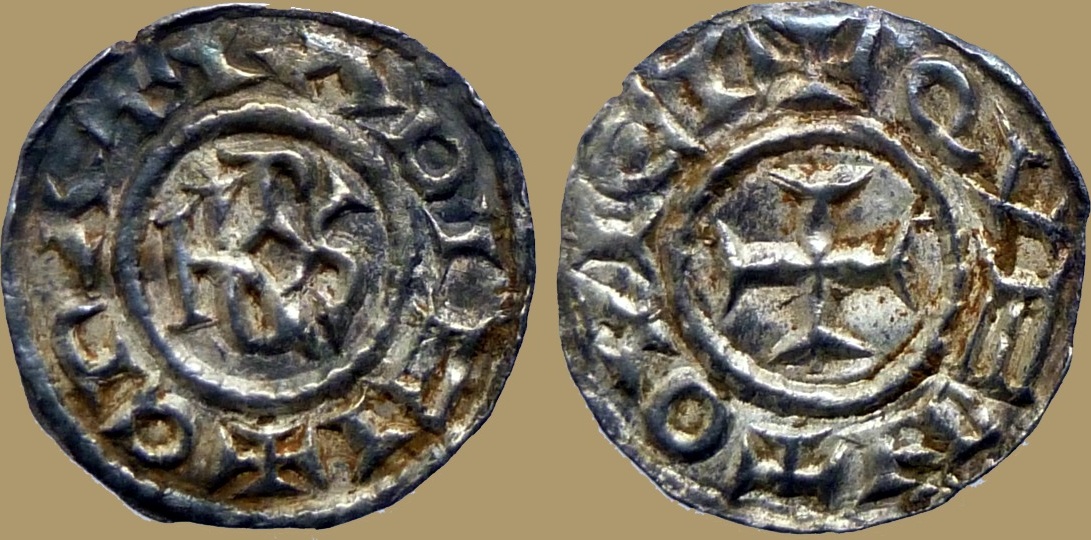 FRANCE - CAROLINGIENS Obole CHARLES II THE BALD, 840-877. Obol ...