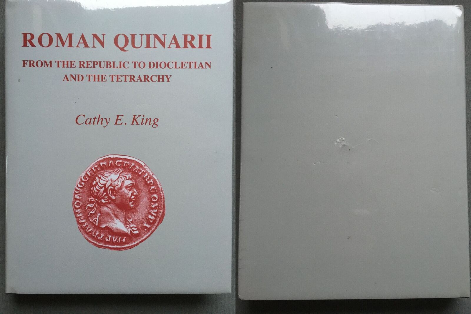 Numismatic book Roman Quinarii, from the Republic to Diocletian and ...