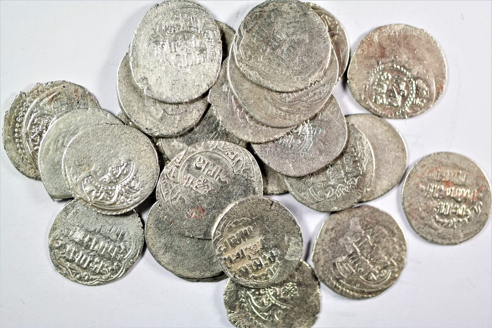 lot of 25 small Islamic coins silver. | MA-Shops