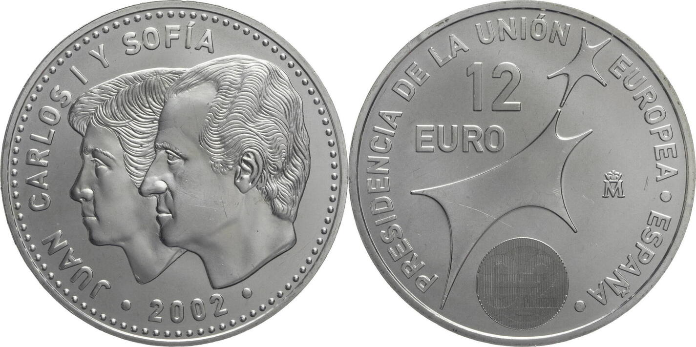 Spanien 12 Euro 2002 Spanish Presidency of the European Union. UNC | MA ...