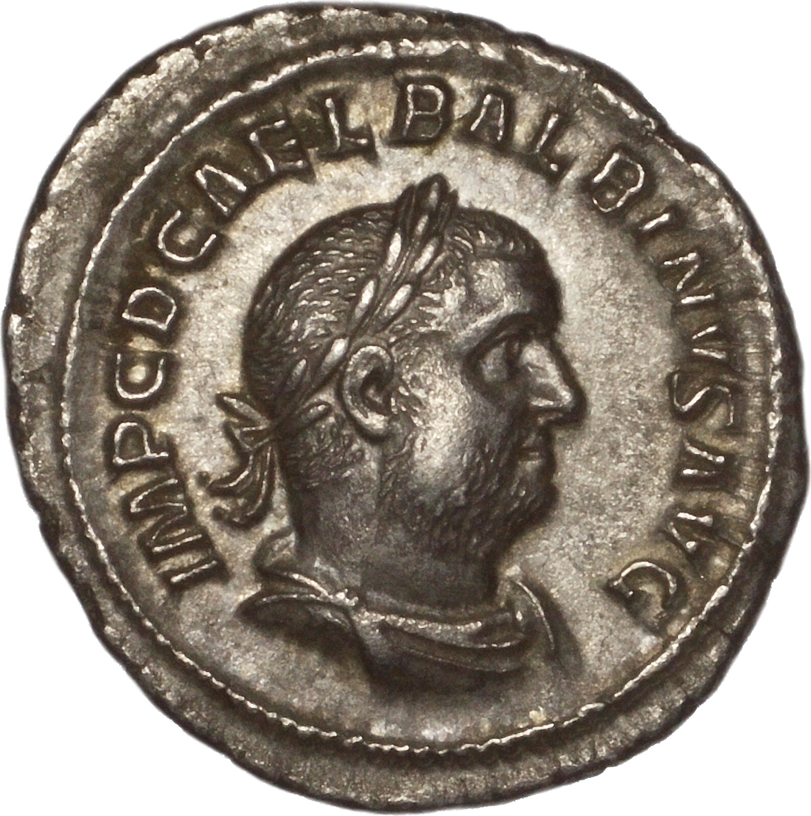 ROMAN EMPIRE AR Denarius 238 AD Balbinus EF | MA-Shops