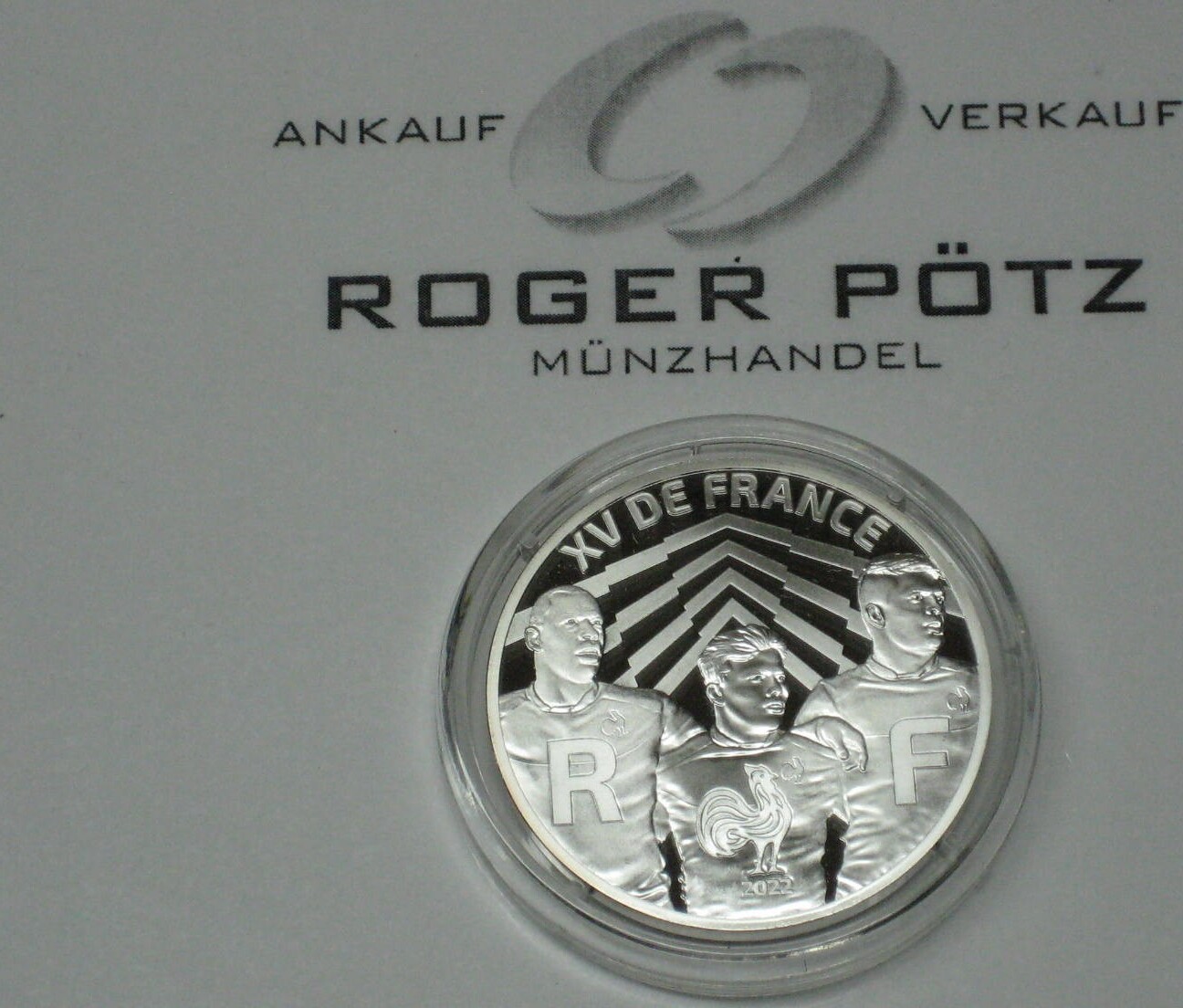 FRANKREICH 10 Euro Silber PP 2022 Rugby XV DE FRANCE Proof ( PP ) | MA ...