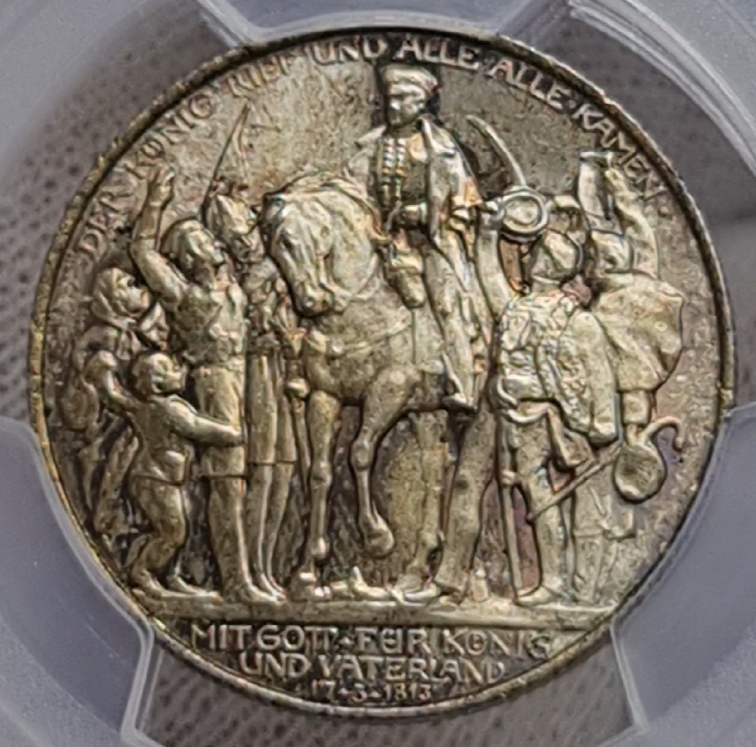 Germany Deutschland Preußen Prussia 2 Mark 1913 100 Jahre ...