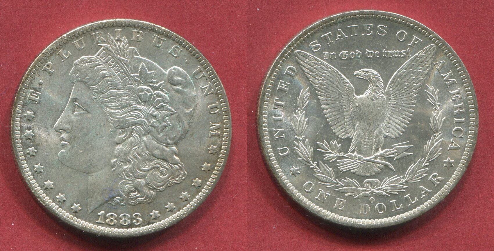 The United States of America USA 1 Dollar 1883 O Morgan Dollar New ...