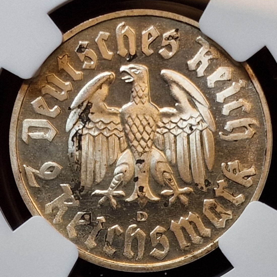 Deutschland 1933- 1945 2 Mark 1933D Martin Luther 1483 - 1933 Pop 3 in ...