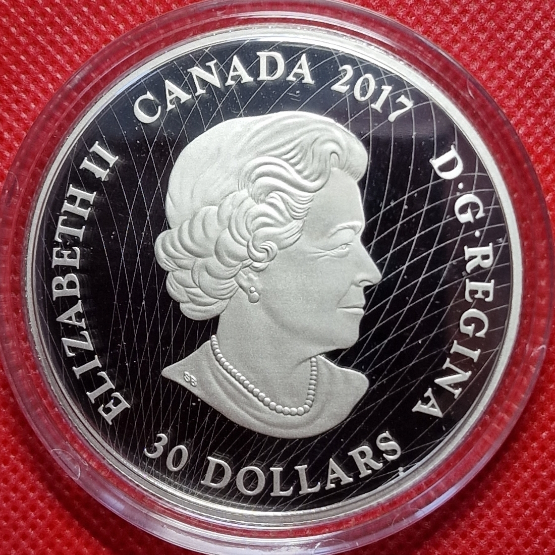 Kanada Canada 30 Dollar Farbmünze - 2 oz Fine Silver Coin 2017 Animals ...
