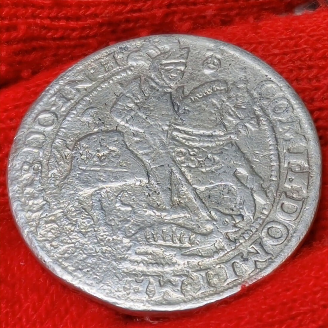 Mansfeld-vorderortische Linie zu Friedeburg Taler 1595 GM Eisleben ...