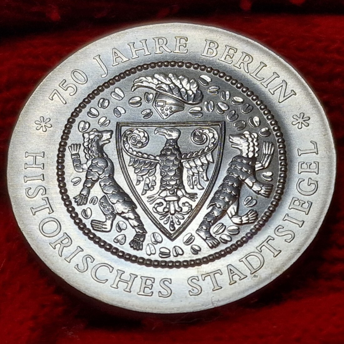 Deutsche Demokratische Republik DDR 20 Mark Gedenkmünze 1987 A 750 ...