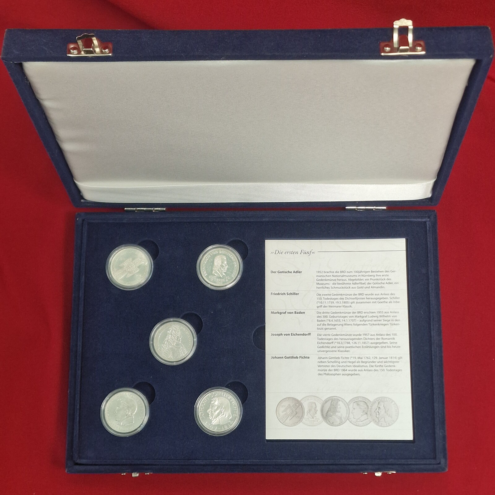 Bundesrepublik Deutschland, Germany FRG Die Ersten Fünf 5 DM ...