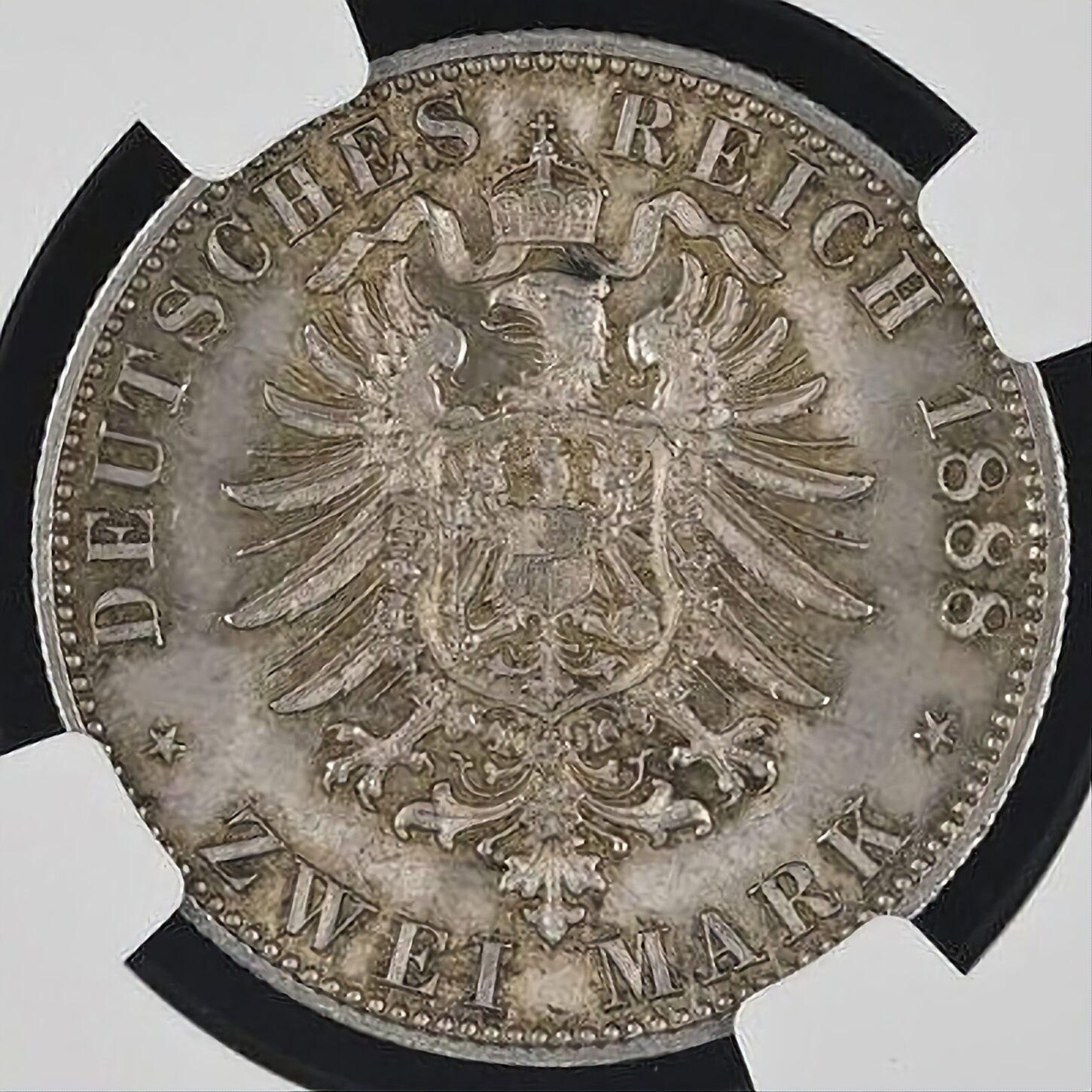 Deutschland Germany Kaiserreich Preußen 2 Mark 1888 A Friedrich III ...
