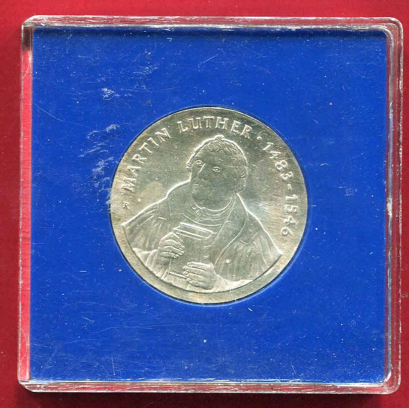 Deutsche Demokratische Republik DDR 20 Mark Silber Gedenkmuenze 1983 A ...