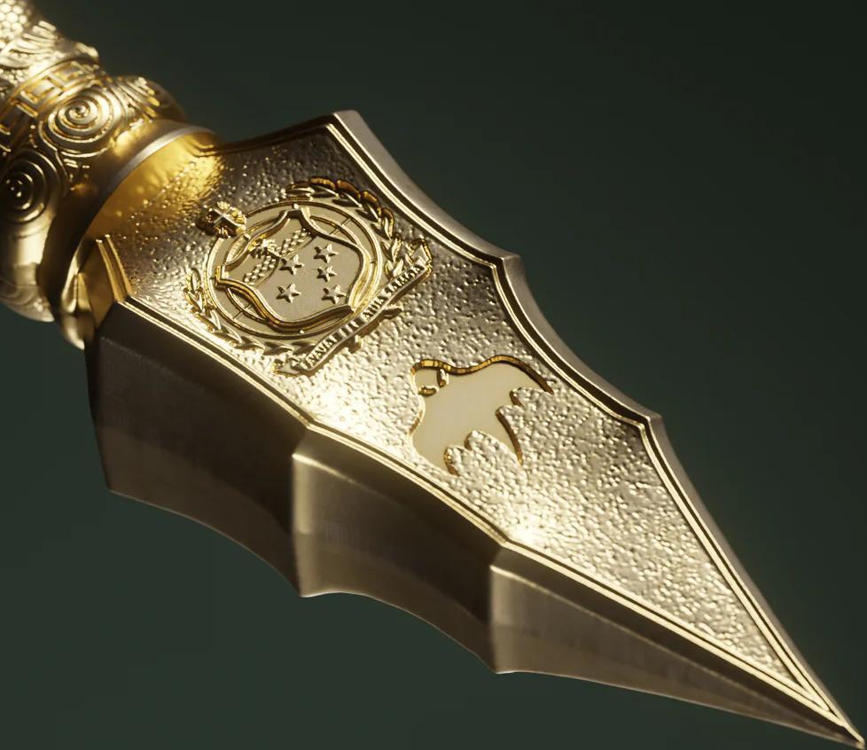 GUAN YU GREEN DRAGON CRESCENT BLADE 2 Oz Silver Coin 5 Tala Samoa 2025 Antique Finish | MA-Shops