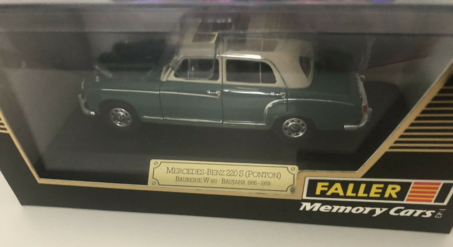 Faller Memory Cars 4324 Mercedes-Benz 220 S (Ponton) W180 1956-1959 ...