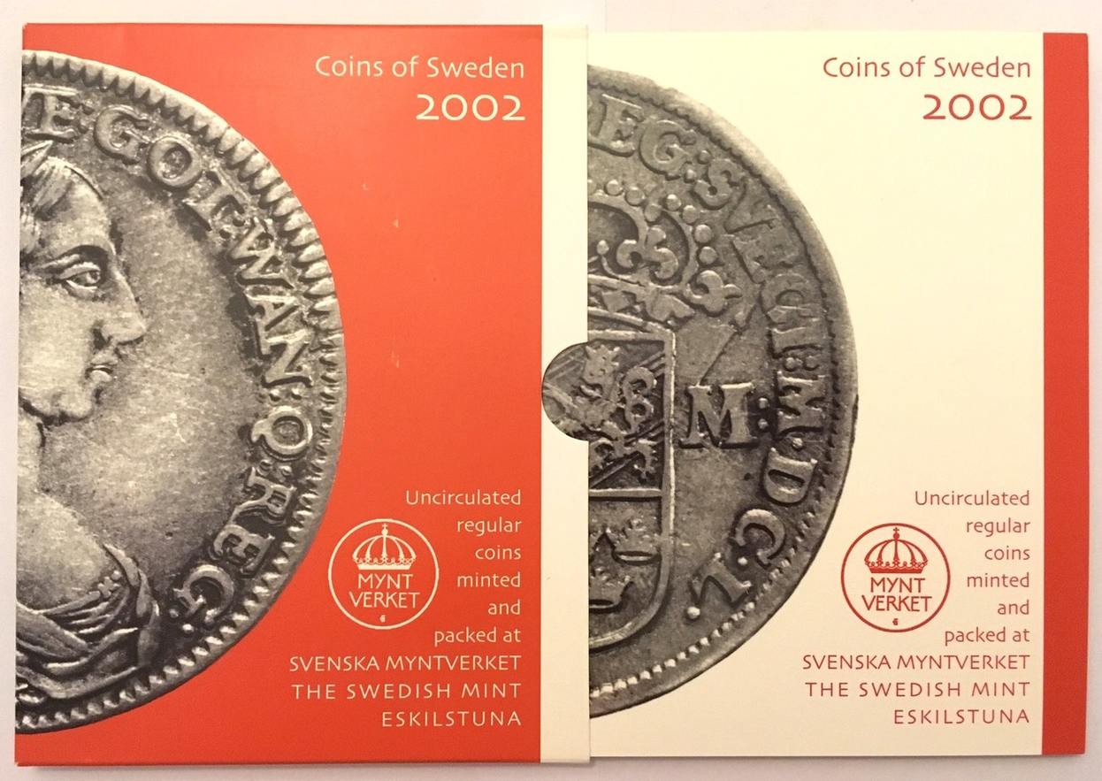 Schweden SWEDEN 2002 BU MINT SET Kronor 16.50 | MA-Shops