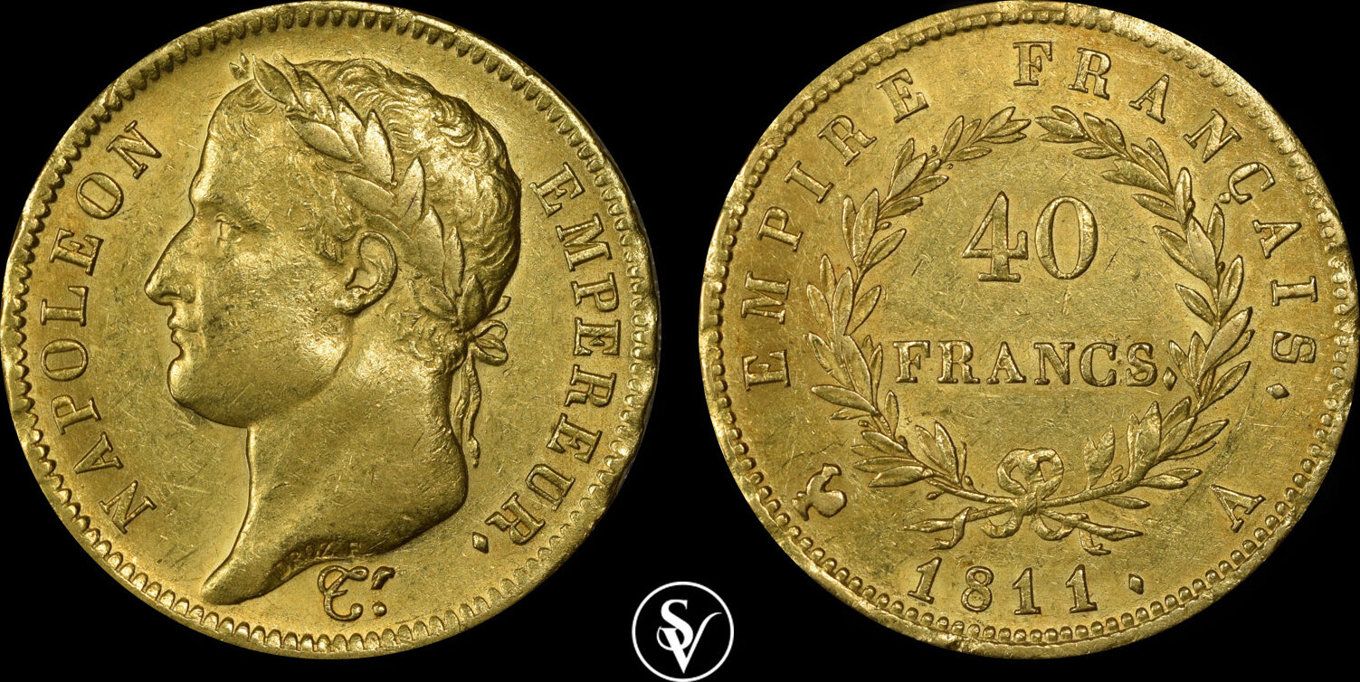 France 40 Francs 1811 Napoleon I | MA-Shops