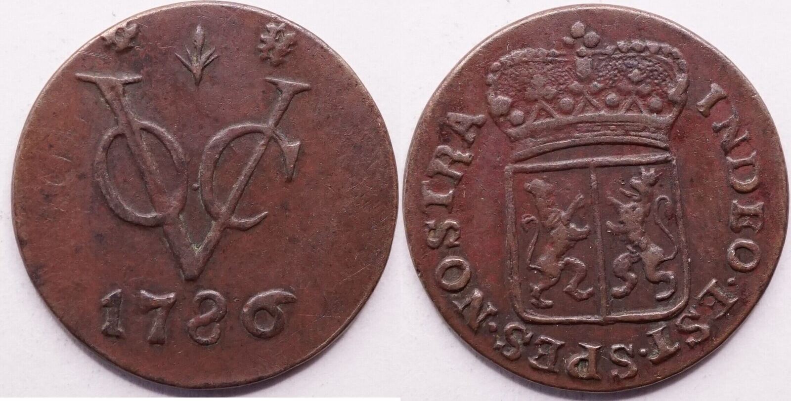 VOC, Gelderland duit 1786 SUP | MA-Shops