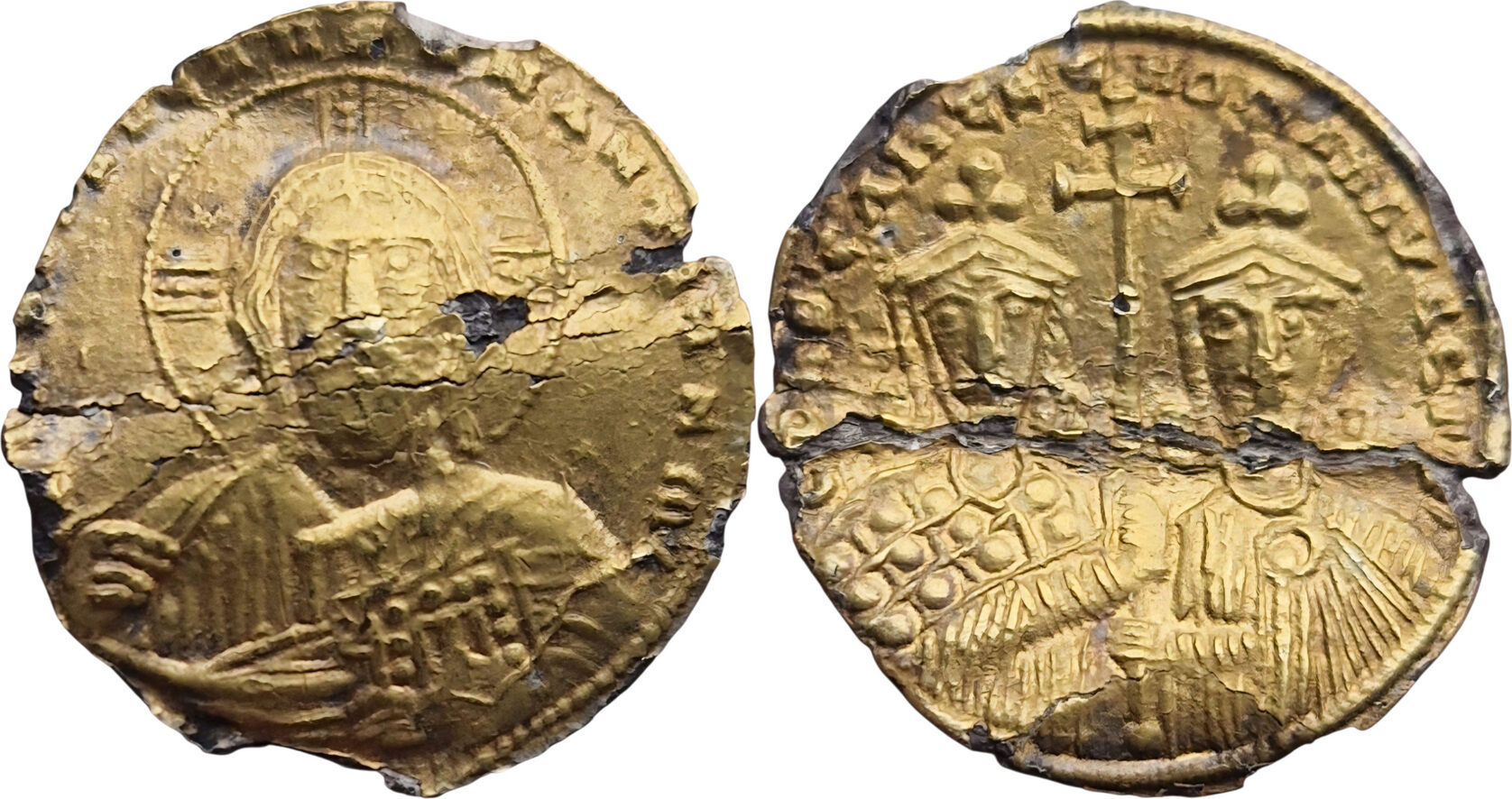 Byzantine Empire - Constantinople solidus ca. 10th century Constantine ...