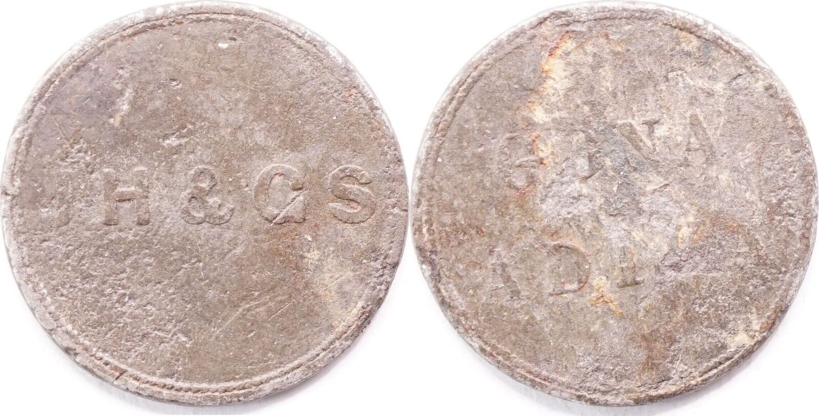 Ceylon, Gona Adika Estate token J.H & G.S TB/TTB | MA-Shops
